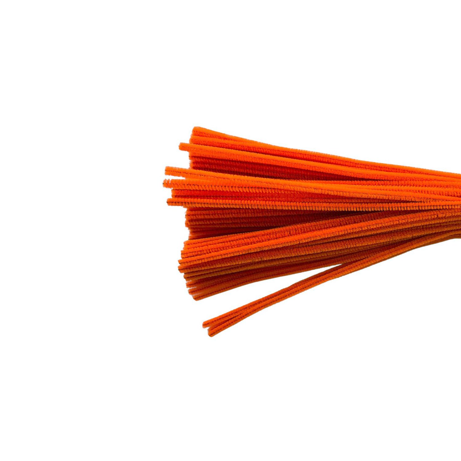 4mm x 12" Orange Pipe Cleaner - DBLG Import