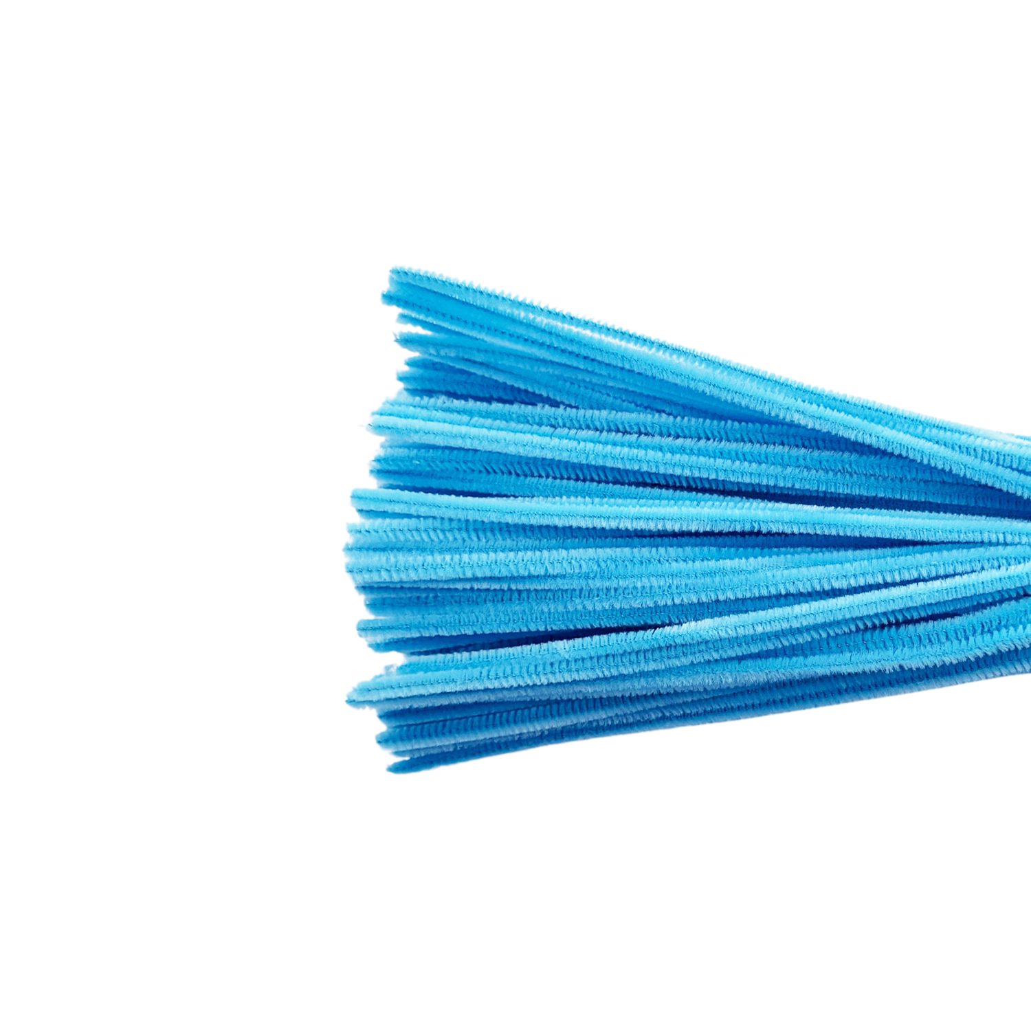 4mm x 12" Light Blue Pipe Cleaner - DBLG Import