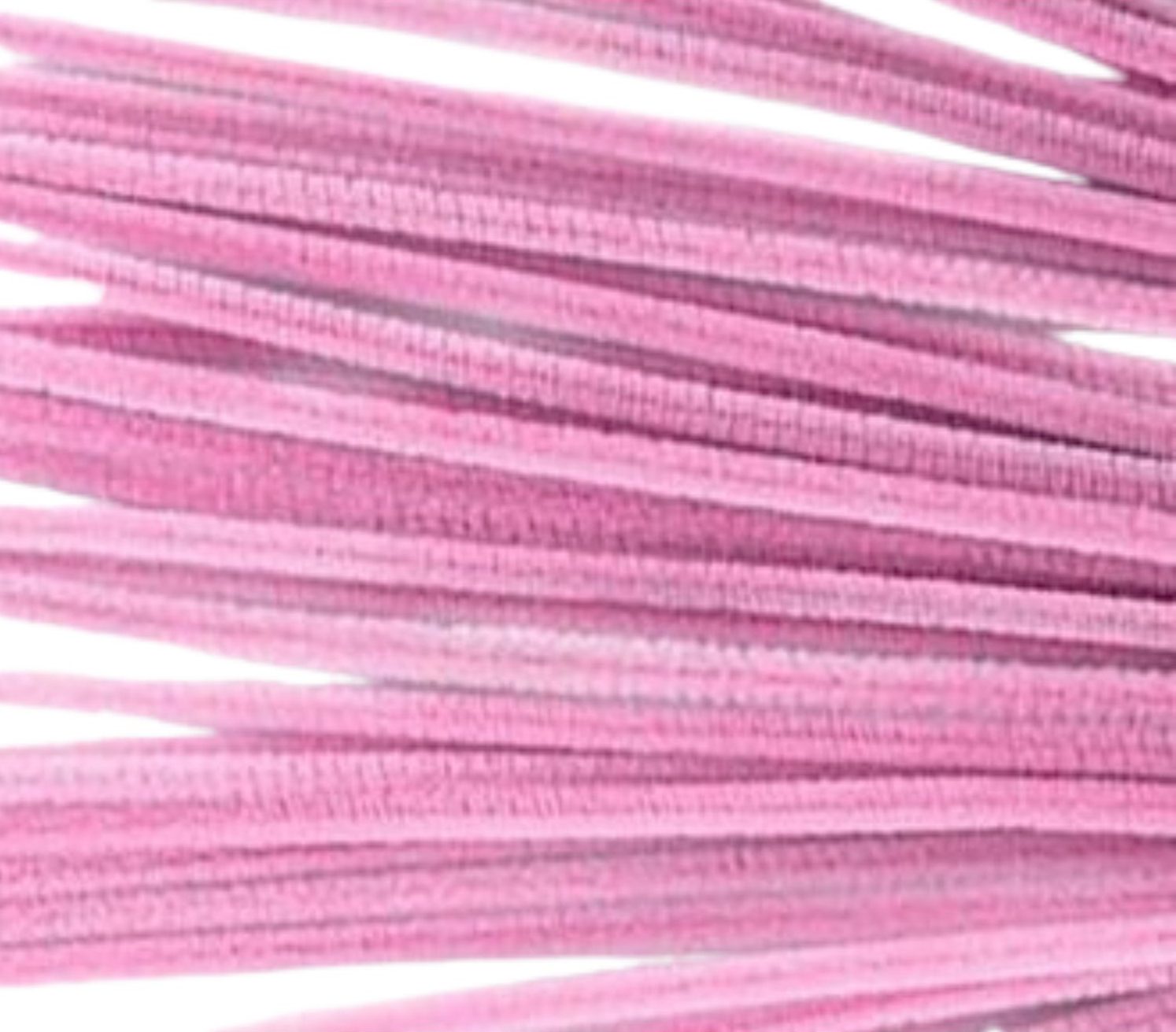 6mm x 12" Pink Pipe Cleaners - DBLG Import
