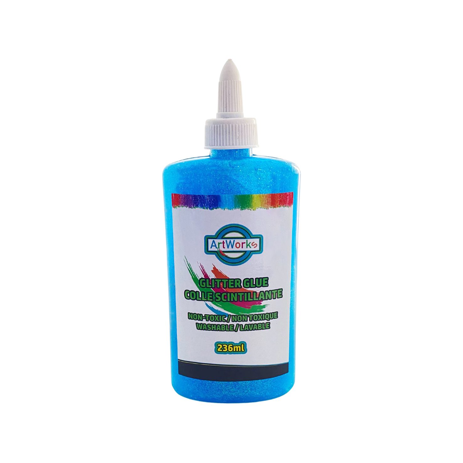 Light Blue Glitter Glue - DBLG Import