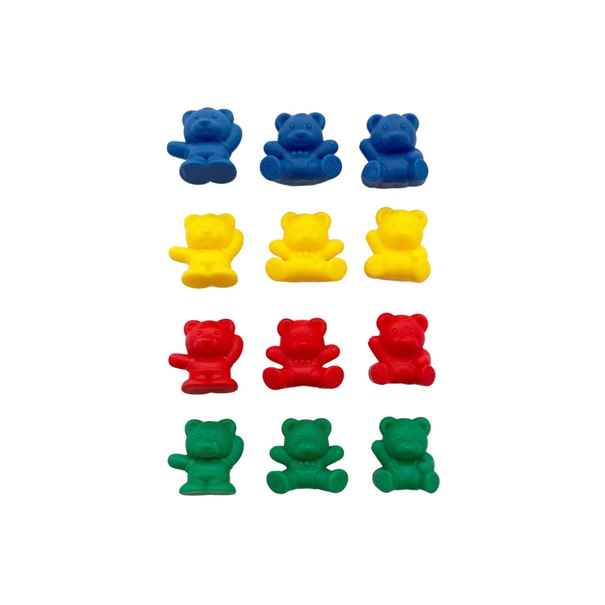 Assorted color plastic counting bears - DBLG Import