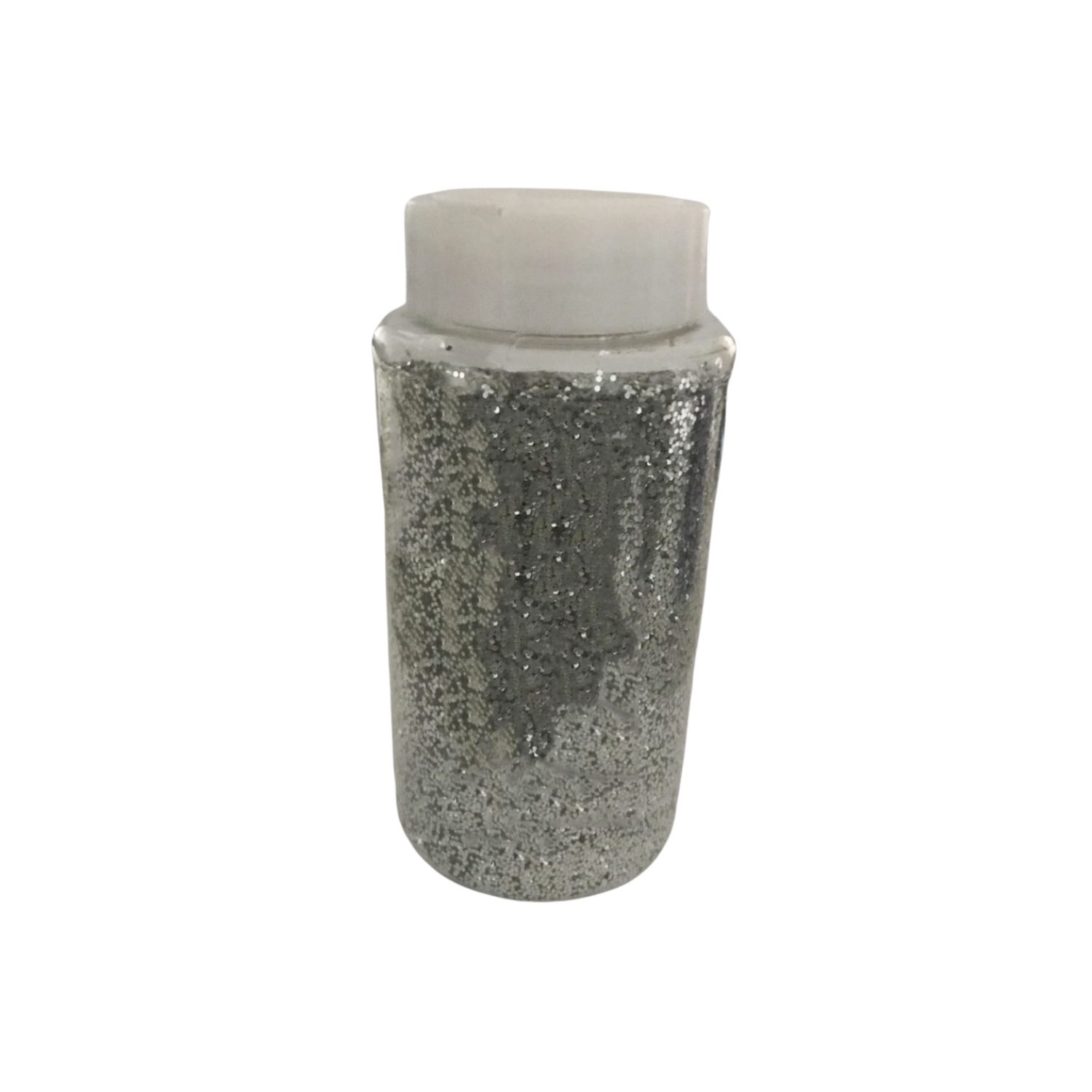 454g Silver Antistatic Dot Glitter In Shaker Jar - DBLG Import