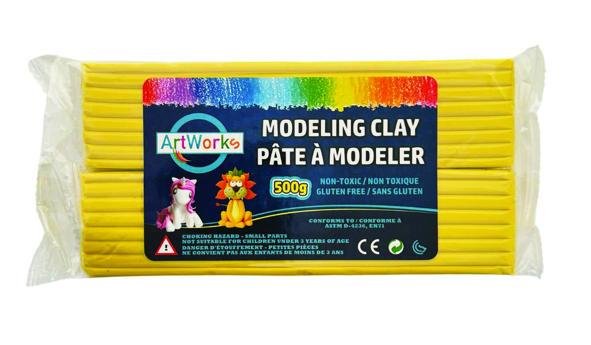 Yellow modeling clay - DBLG Import