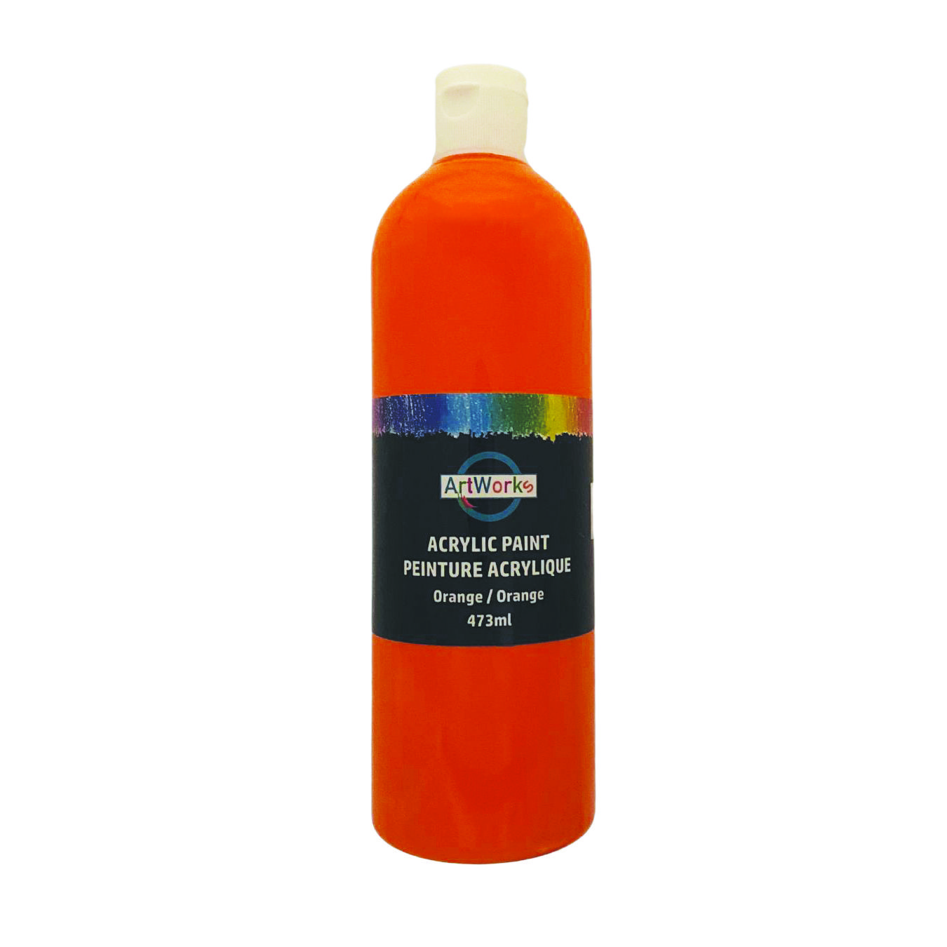 Orange acrylic paint - DBLG Import