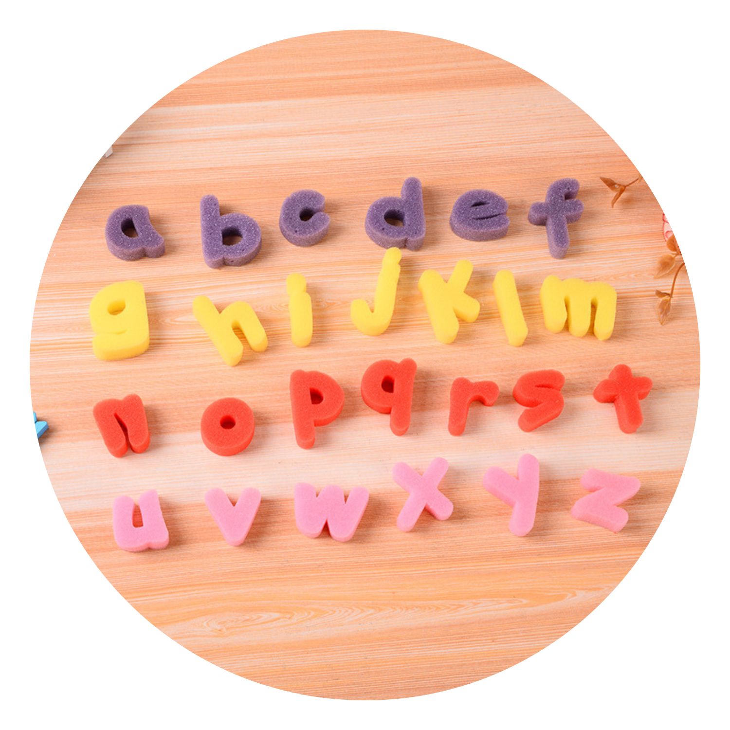 Lowercase sponge letters - DBLG Import